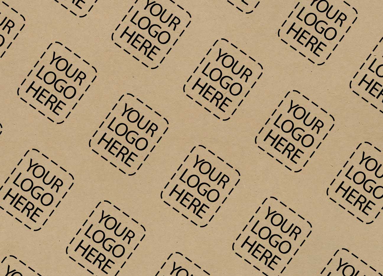 18" x 13" Custom Printed Greaseproof Paper
