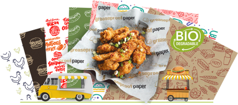 Greaseproof Paper - Custom Printed Paper | Greaseproof Paper